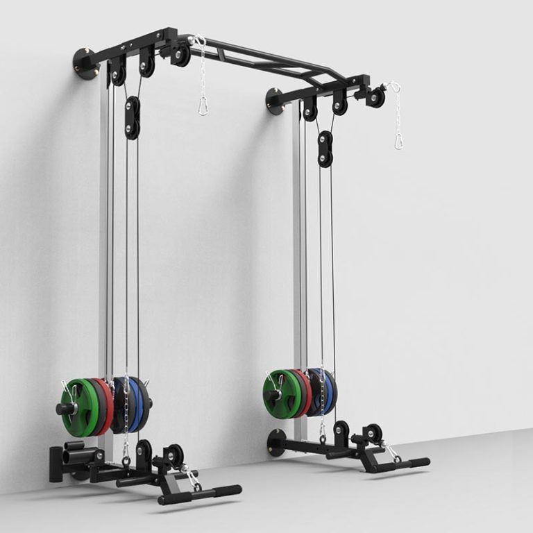 In-wall Double-sided Multi-use Cable Machine (Weight Plates Not ...