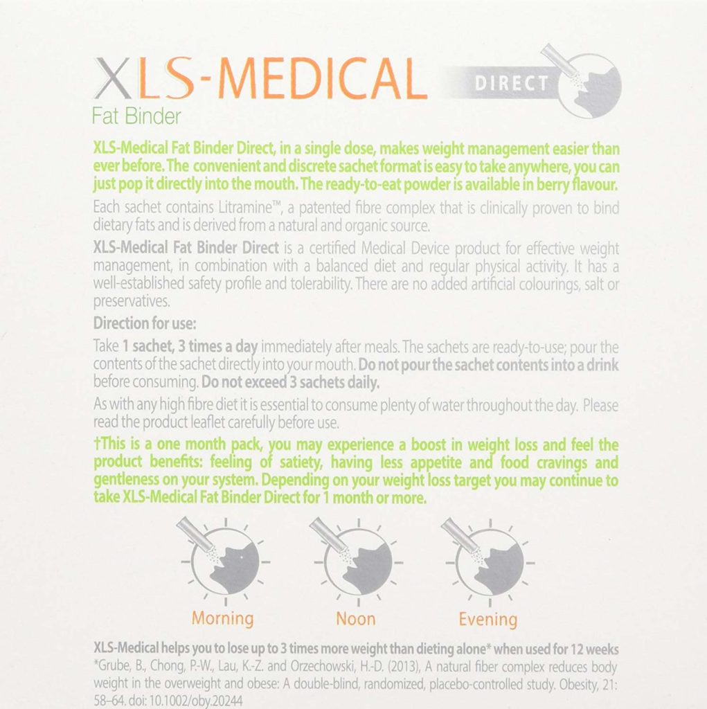 XLS-Medical Fat Binder 天然減磅沖劑 (90包裝) - FitWhileHome