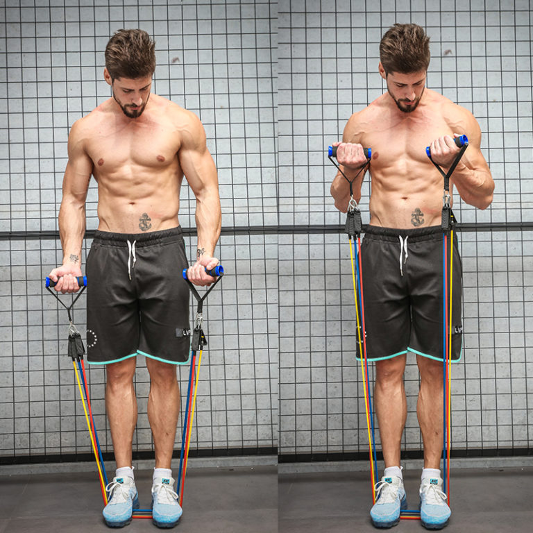 Multi-use Adjustable Resistance Band - FitWhileHome